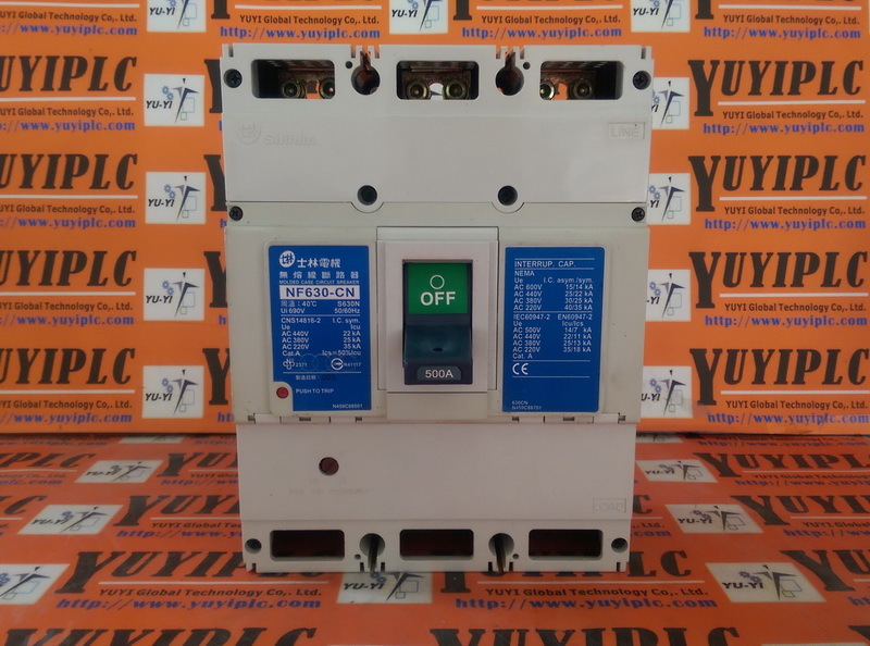 SHIHLIN NF630-CN MOLDED CASE CIRCUIT BREAKER - PLC DCS SERVO Control MOTOR POWER SUPPLY IPC ROBOT