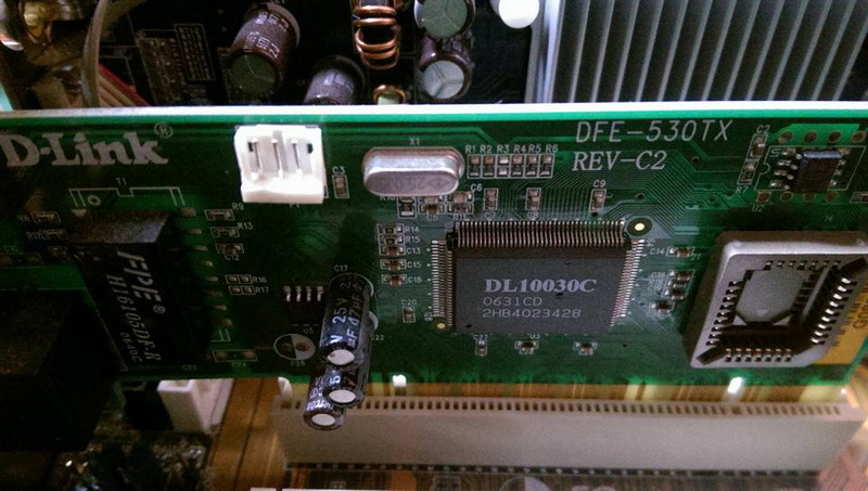 D-LINK DFE-530TX REV-C2 BOARD - 裕益科技自動化設備可程式編碼器PLC分散式控制系統DCS