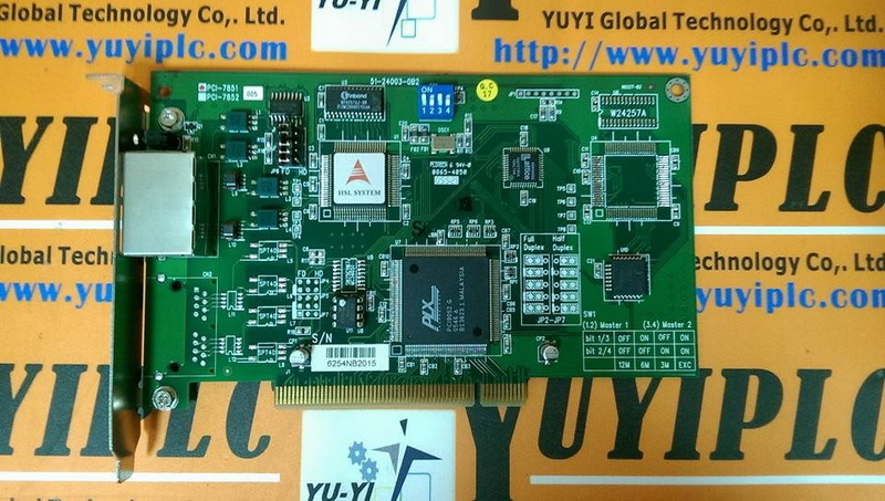 ADLINK PCI-7851 51-24003-0B2 BOARD - 裕益科技自動化設備可程式編碼器PLC分散式控制系統DCS