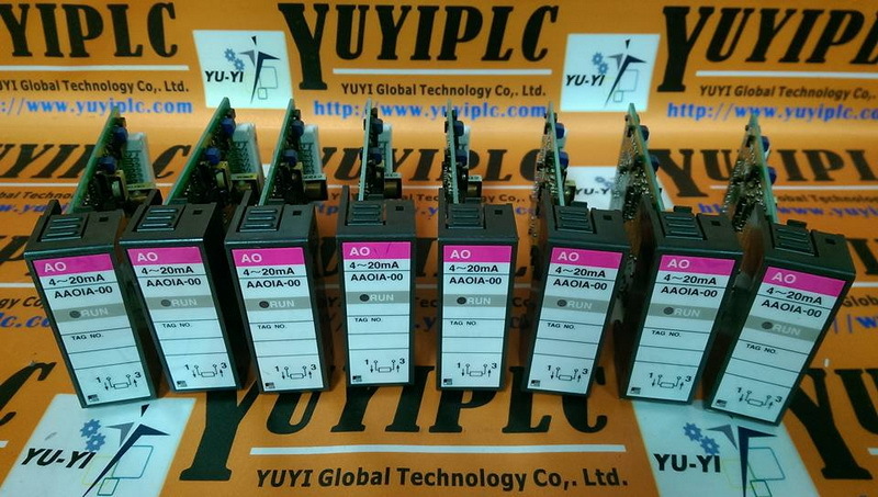 FUJI AO 4-20mA AAOIA-00 MODULE - 裕益科技自動化設備可程式編碼器PLC分散式控制系統DCS