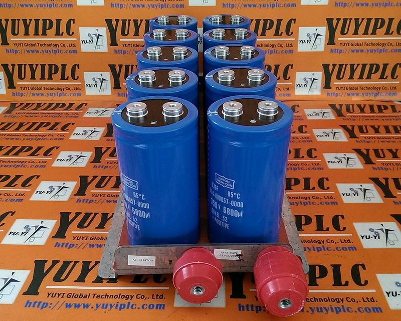 NIPPON CHEMI-CON U36F 350V 6800UF 0843L 52 +POSITIVE - 裕益科技自動化設備可程式編碼器PLC分散式控制系統DCS