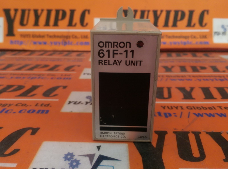 OMRON 61F-11 RELAY UNIT - PLC DCS SERVO Control MOTOR POWER SUPPLY IPC ROBOT