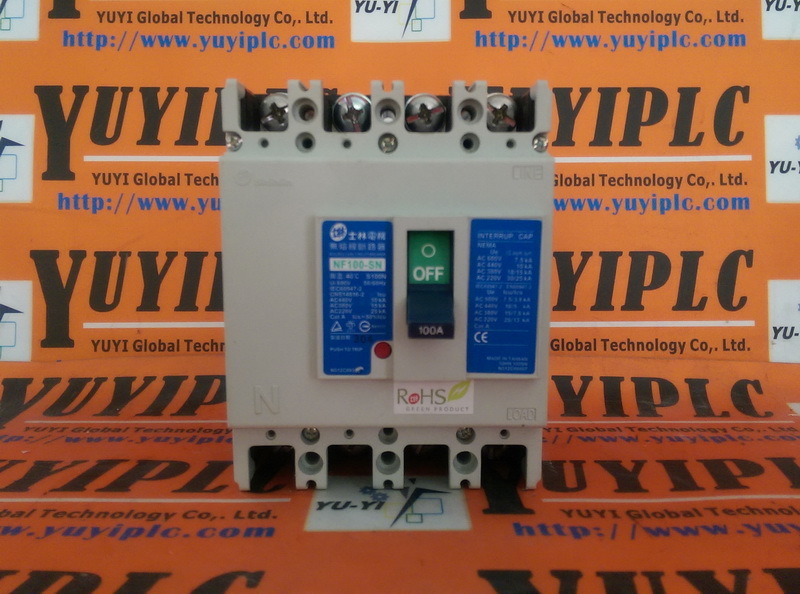 SHIHLIN NF100-SN CIRCUIT BREAKER - PLC DCS SERVO Control MOTOR POWER SUPPLY IPC ROBOT