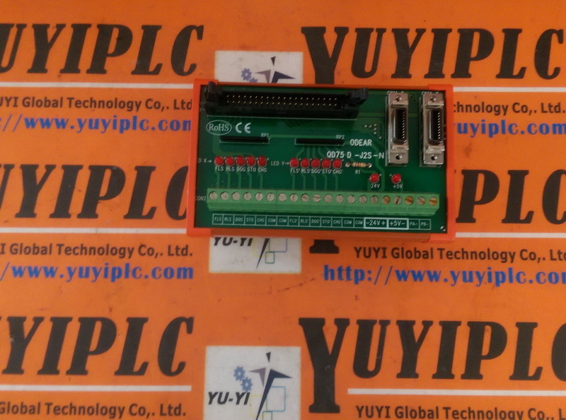 ODEAR QD75 D-J2S-N TERMINAL BLOCK - 裕益科技自動化設備可程式編碼器PLC分散式控制系統DCS