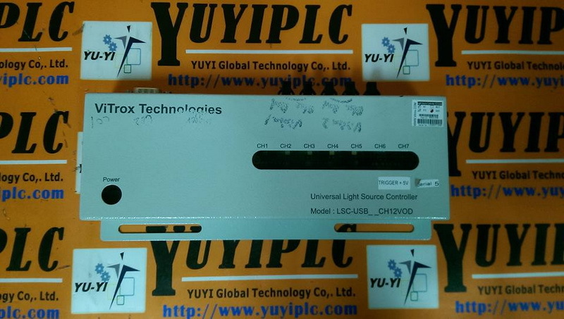 VITROX LSC-USB-CH12VOD UNIVERSAL LIGHT SOURCE CONTROLL - PLC DCS SERVO ...