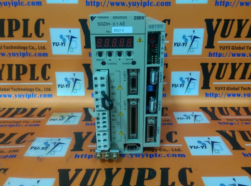 YASKAWA SGDH-01AE WITH JUSP-NS100 Servo Drives - 裕益科技自動化設備可程式編碼器PLC分散式 ...