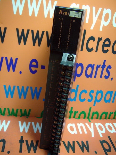 MITSUBISHI AY51 OUTPUT MODULE - 裕益科技自動化設備可程式編碼器PLC分散式控制系統DCS