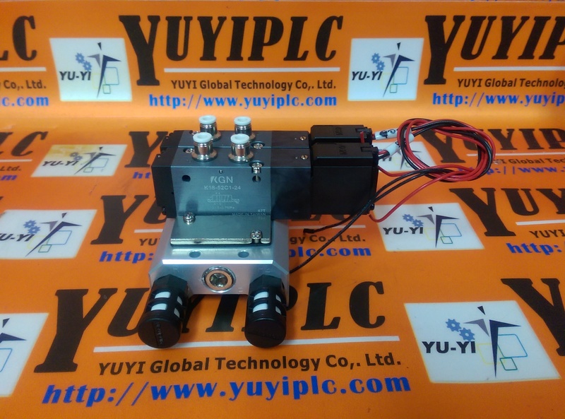 KGN K18-52C1-24 WITH K18M3F SOLENOID VALVE - PLC DCS SERVO Control ...