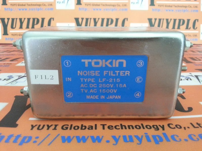 TOKIN LF-215 NOISE FILTER - 裕益科技自動化設備可程式編碼器PLC分散式控制系統DCS