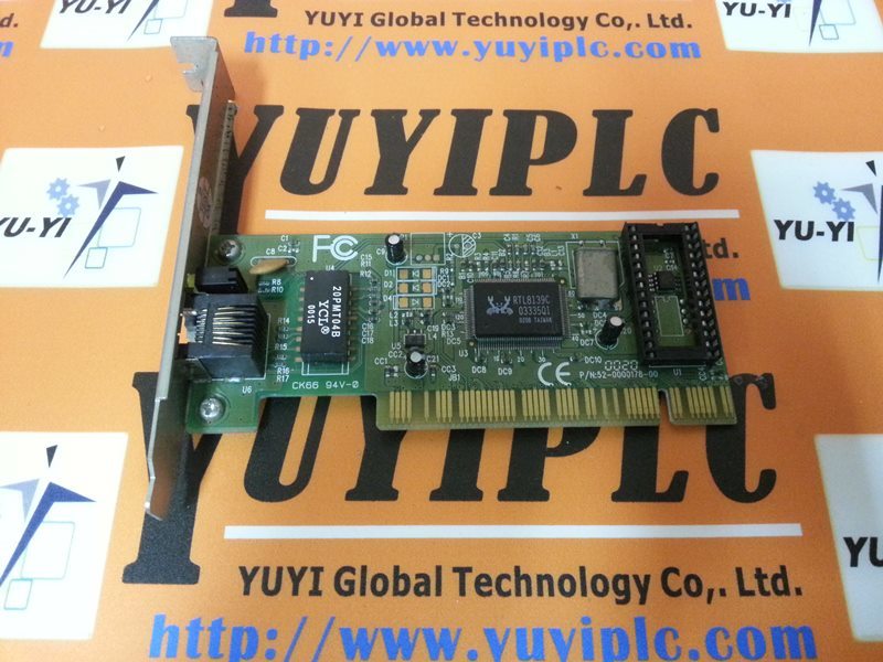 ACER ALN-330C RJ45 10/100 TX PCI CK66 P/N:52-0000178-00 - PLC DCS SERVO ...