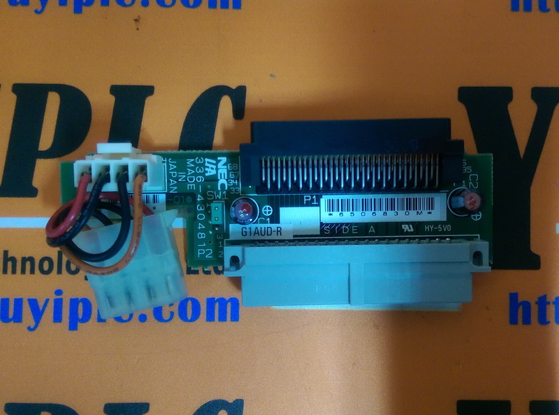 NEC 336-430481 / G1AUD-R / HY-5V0 BOARD - 裕益科技自動化設備可程式編碼器PLC分散式控制系統DCS