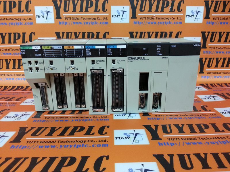 OMRON CPU PROGRAMMABLE CONTROLLER MODULE - 裕益科技自動化設備可程式編碼器PLC分散式控制系統DCS