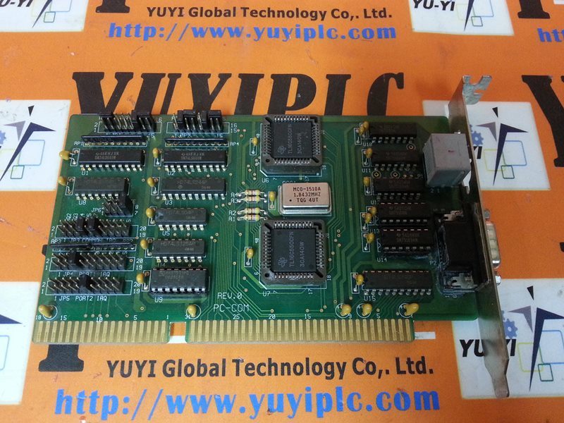 PC-COM CARD BOARD REV.0 - 裕益科技自動化設備可程式編碼器PLC分散式控制系統DCS
