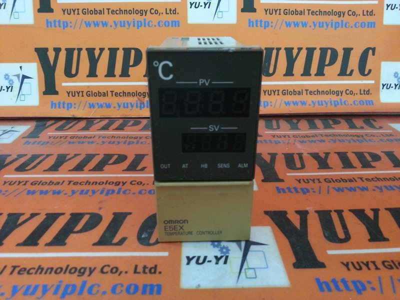 OMRON E5EX-AH TEMPERATURE CONTROLLER - 裕益科技自動化設備可程式編碼器PLC分散式控制系統DCS