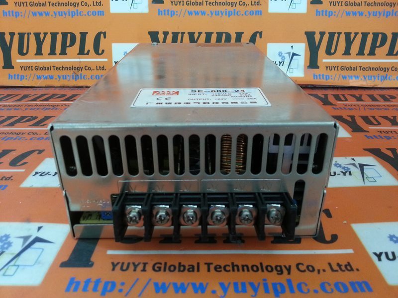 MIEG WAEI SE-600-24 POWER SUPPLY - 裕益科技自動化設備可程式編碼器PLC分散式控制系統DCS