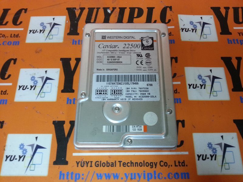WD Caviar 22500 3.5" IDE 2.5GB AC22500-23LA - PLC DCS SERVO Control ...