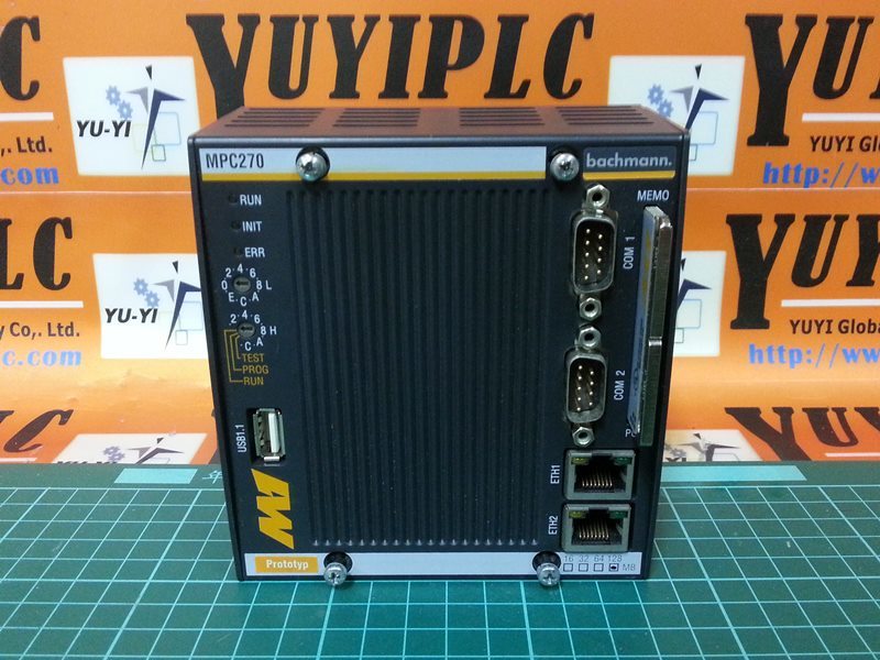 BACHMANN MPC270 MODULE - 裕益科技自動化設備可程式編碼器PLC分散式控制系統DCS