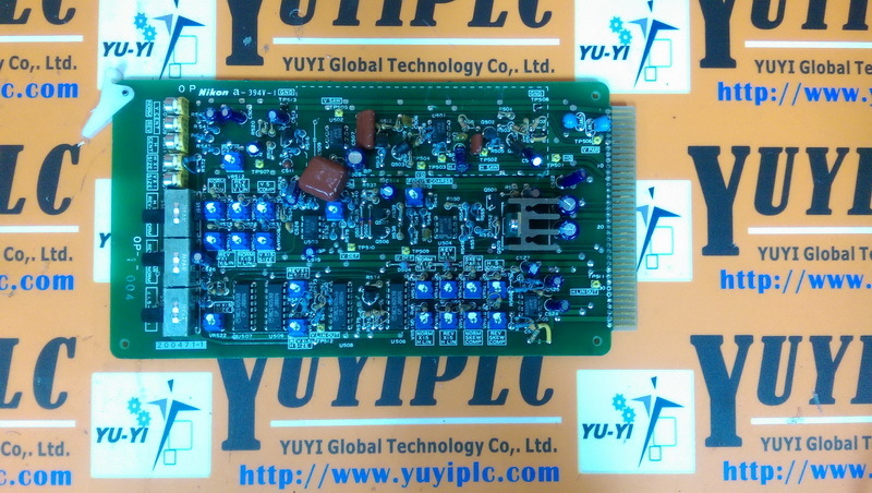 NIKON A-394V-1 / OP-1-004 PCB CPU - 裕益科技自動化設備可程式編碼器PLC分散式控制系統DCS