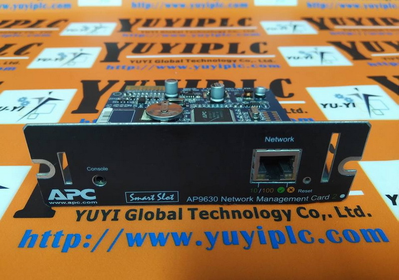 APC AP9630 NETWORK MANGEMENT CARD AP9630J - PLC DCS SERVO Control MOTOR ...