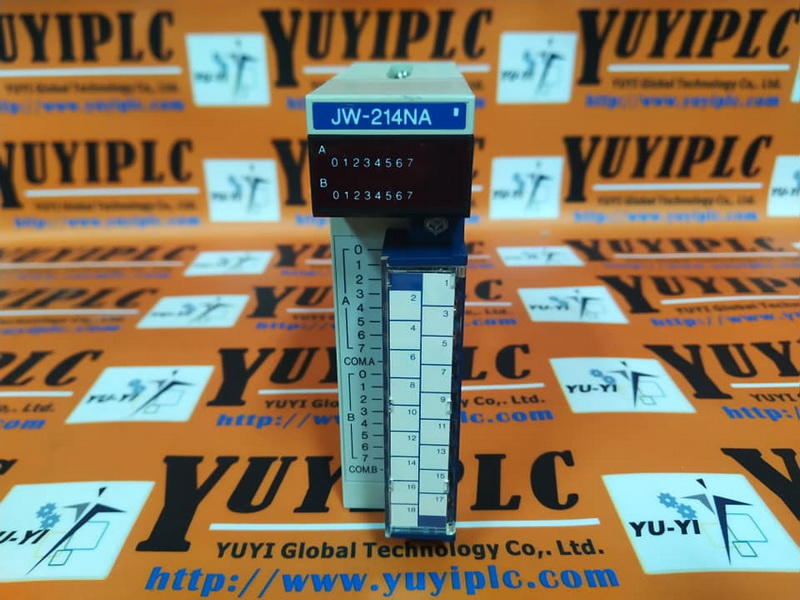 SHARP JW-214NA DC INPUT MODULE - PLC DCS SERVO Control MOTOR POWER SUPPLY IPC ROBOT