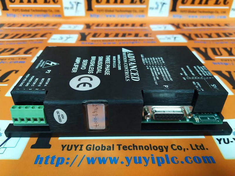 ADVANCED X03 SX25A20A-AT3 THREE PHASE SERVO AMPLIFIER - 裕益科技自動化設備可程式編碼器 ...