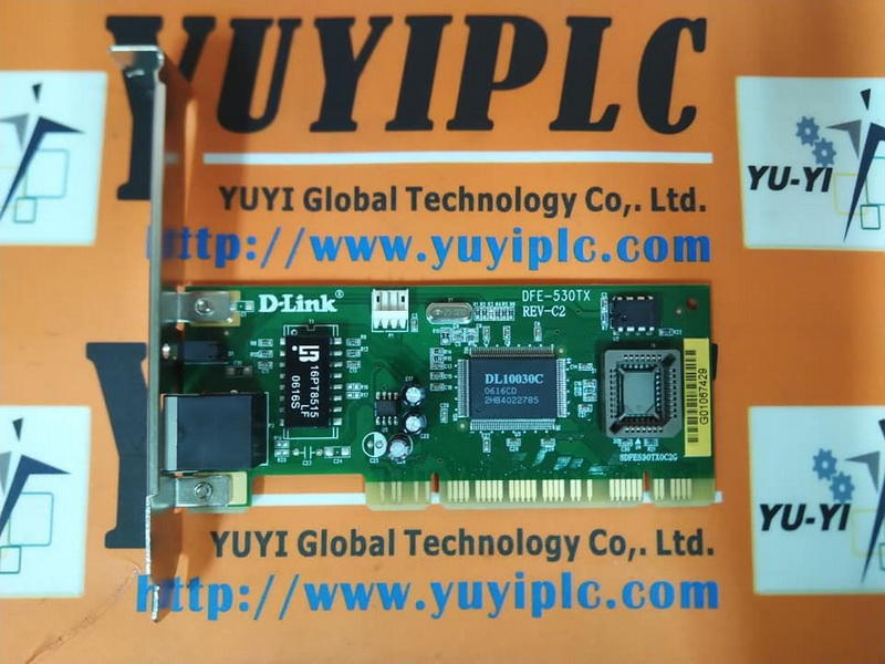 D-LINK DFE-530TX REV-C2 10-100Mbps PCI CARD - PLC DCS SERVO Control ...
