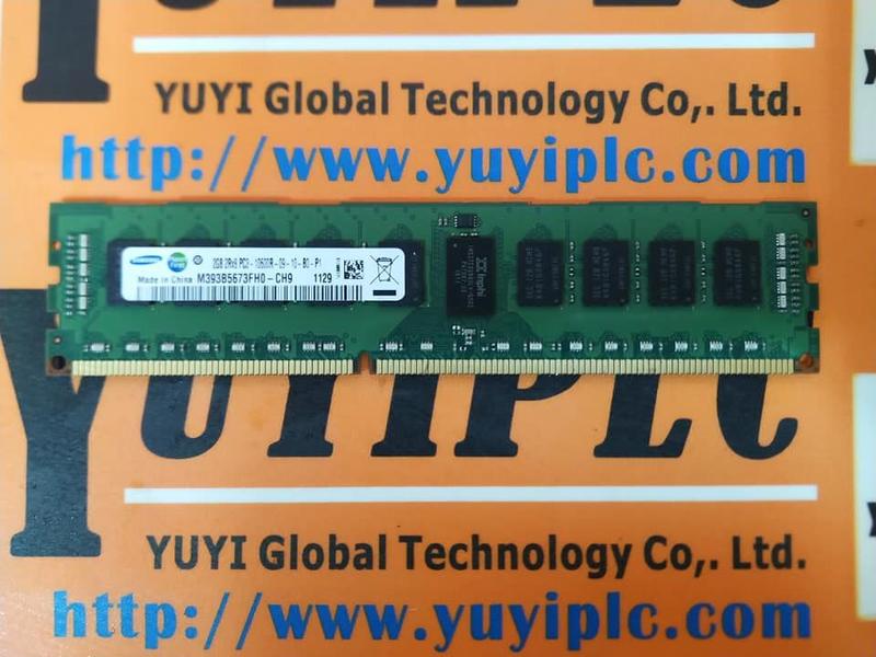 SAMSUNG 2GB 2RX8 PC3-10600R M393B5673FH0-CH9 ECC MEMORY - 裕益科技自動化設備可程式 ...