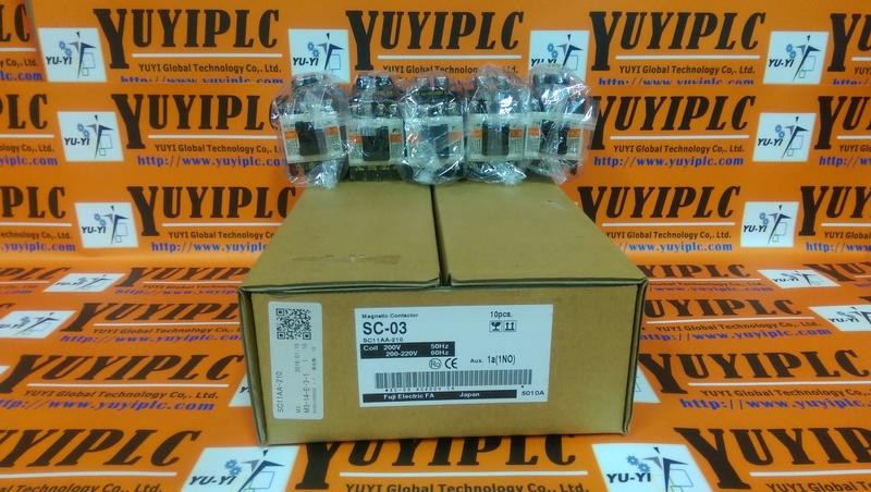 FUJI SC-03 SC11AA Magnetic Contactor-NEW - PLC DCS SERVO Control MOTOR ...