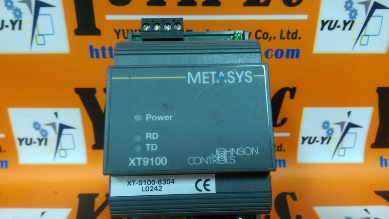JOHNSON CONTROLS METASYS XT9100 XT-9100-8304 - 裕益科技自動化設備可程式編碼器PLC分散式控制系統DCS