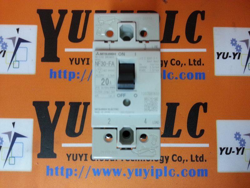 MITSUBISHI BREAKER NF30-FA 2P2E 20A - 裕益科技自動化設備可程式編碼器PLC分散式控制系統DCS