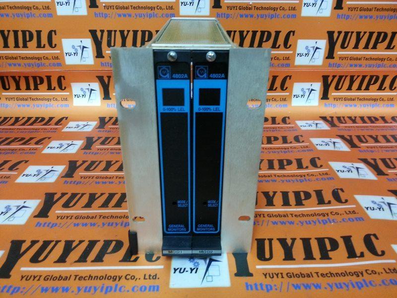 GENERAL MONITORS FUME SENSOR CONTROLLER 4802A - 裕益科技自動化設備可程式編碼器PLC分散式控制 ...