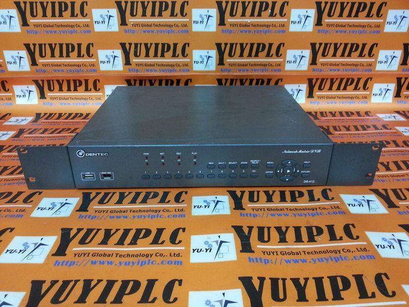 DENTEC DS-412 NETWORK MATRIX DVR - 裕益科技自動化設備可程式編碼器PLC分散式控制系統DCS