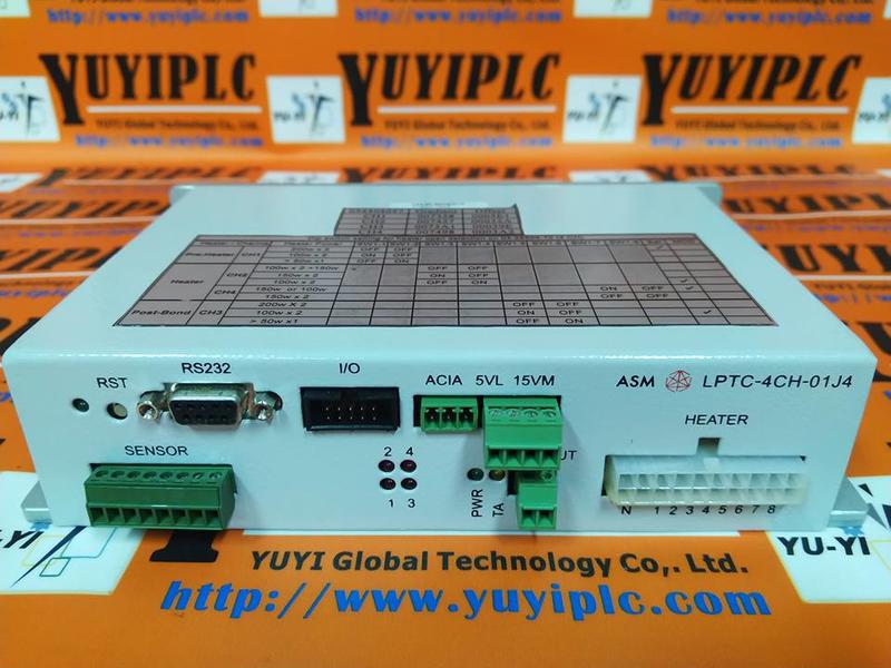 ASM 01-86832-02 REV B LPTC-4CH-01J4 TEMPERATURE CONTROLLER - PLC DCS SERVO Control MOTOR POWER ...