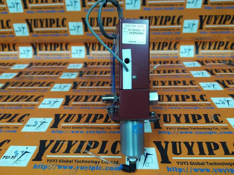 STEC INC. IV-2410AV-07 INJECTION VALVE - PLC DCS SERVO Control MOTOR ...