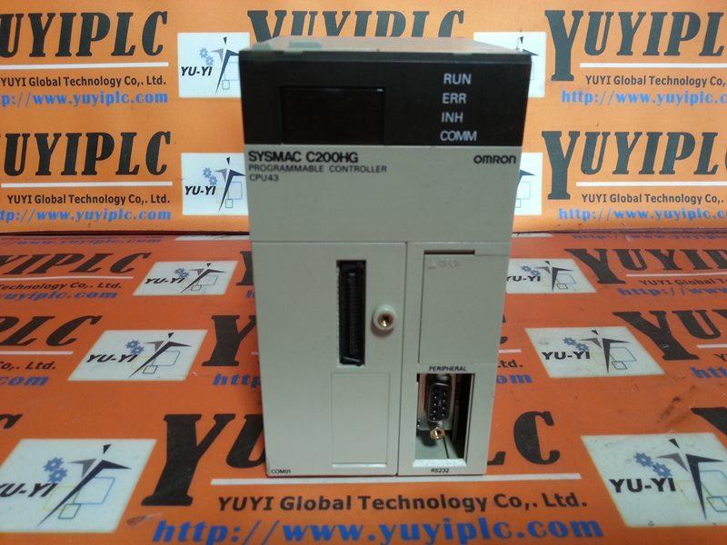 OMRON C200HG-CPU43-E / C200HW-COM01 - 裕益科技自動化設備可程式編碼器PLC分散式控制系統DCS