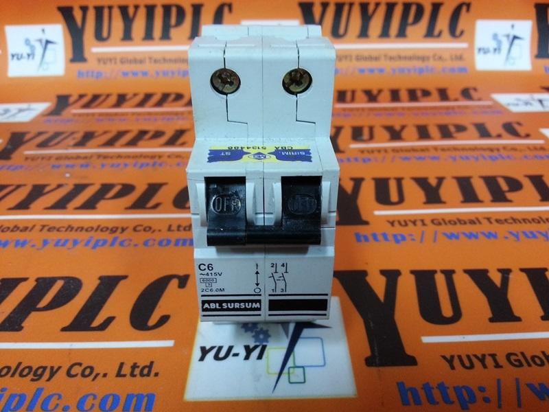 ABL SURSUM C6 CIRCUIT BREAKER - 裕益科技自動化設備可程式編碼器PLC分散式控制系統DCS