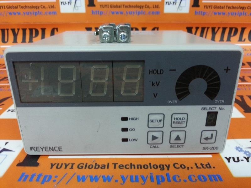 KEYENCE SK-200 Controller - PLC DCS SERVO Control MOTOR POWER SUPPLY ...