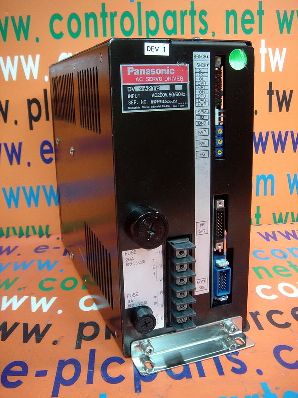 PANASONIC AC SERVO DRIVER DV468TB DV 468TB - PLC DCS SERVO Control ...