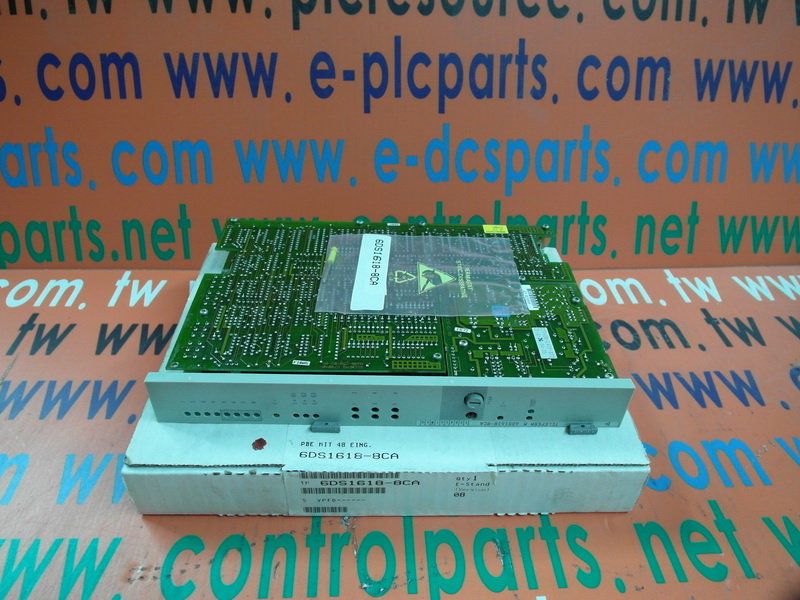 SIEMENS TELEPERM M 6DS1618-8CA - 裕益科技自動化設備可程式編碼器PLC分散式控制系統DCS