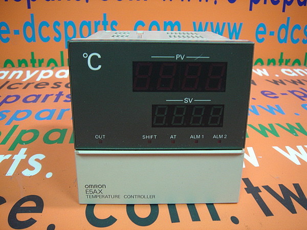 OMRON TEMPERATURE CONTROL 100-240VAC E5AX-A - 裕益科技自動化設備可程式編碼器PLC分散式控制系統DCS