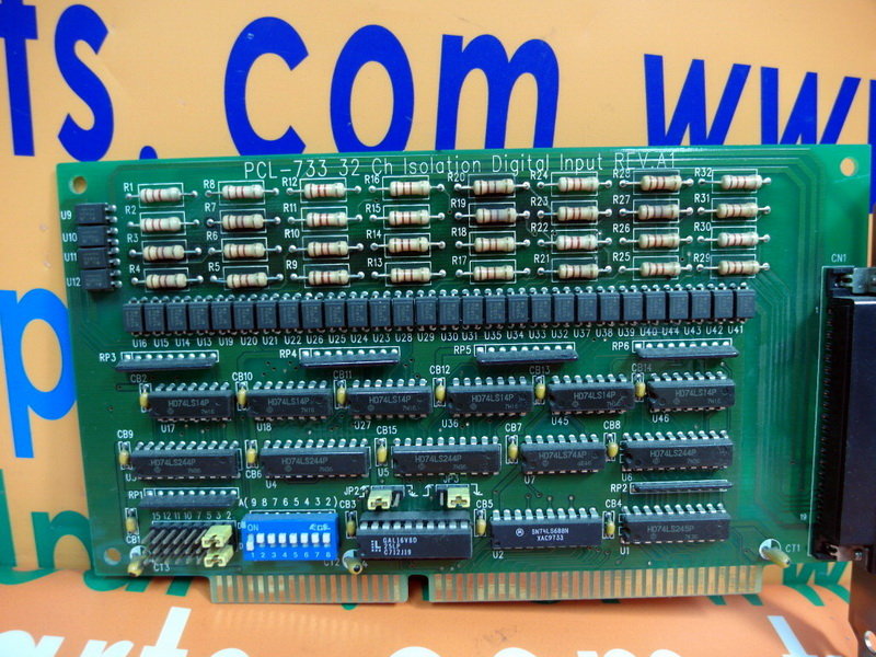 ADVANTECH PCL-733 32-ch Isolated Digital Input ISA Card - 裕益科技自動化設備可程式 ...