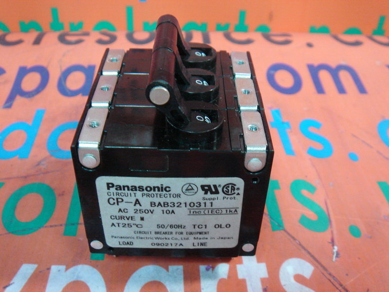 PANASONIC CIRCUIT PROTECTOR CP-A BAB3210311 - 裕益科技自動化設備可程式編碼器PLC分散式控制系統DCS