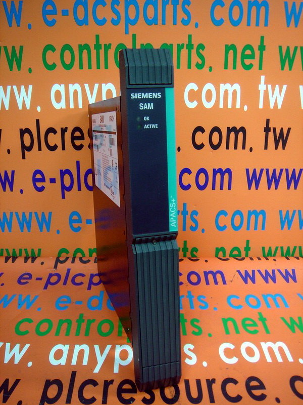 SIEMENS SAM STANDARD ANALOG MODULE APACS+ MODEL: 39SAMCAN A5E00248502 ...