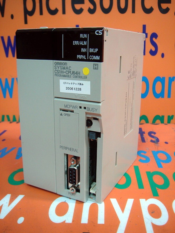 Omron Cpu Unit Cs1h Cpu64h 裕益科技自動化設備可程式編碼器plc分散式控制系統dcs