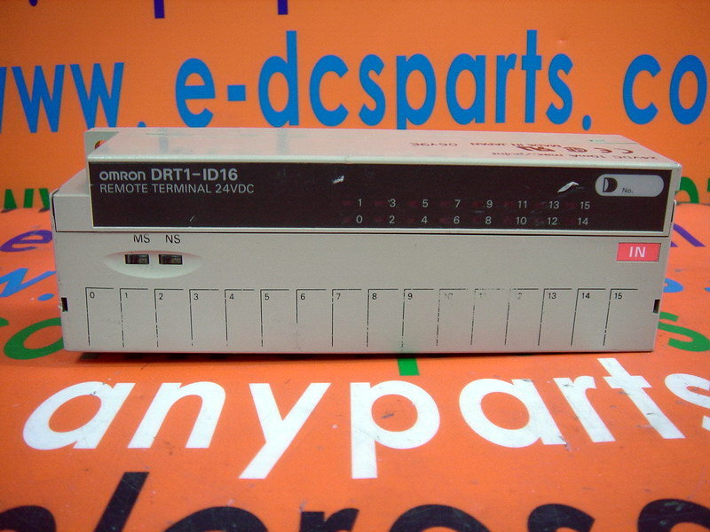Omron Remote Terminal 24vdc Drt1 Id16 裕益科技自動化設備可程式編碼器plc分散式控制系統dcs
