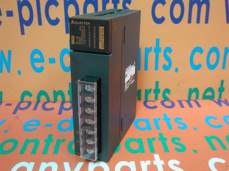 MITSUBISHI I/O LINK MASTER UNIT A1SJ51T64 - PLC DCS SERVO Control MOTOR ...