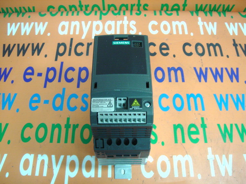 SIEMENS MICROMASTER 410 6SE6410-2UA15-5BA0 - 裕益科技自動化設備可程式編碼器PLC分散式控制系統DCS