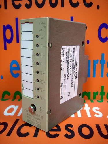 SIEMENS OUTPUT MODULE 8POINT 24VDC DIGITAL NON-ISOLATED S5 PLC 6ES5441 ...
