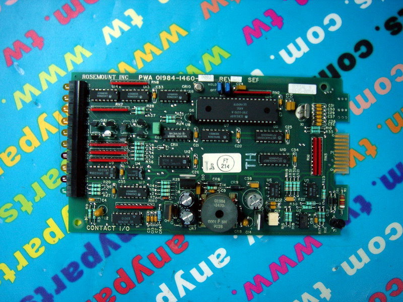 FISHER ROSEMOUNT RS3 01984-1460-0003 I/O CONTACT CARD - 裕益科技自動化設備可程式編碼器 ...