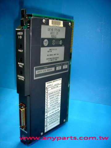 (A-B PLC) Allen Bradley 1771 Programmable Controller CPU:1771-DA ASCII ...